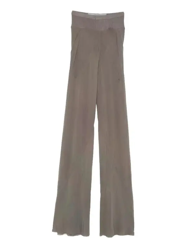 Rick Owens Bias Palazzo Pants - Grey