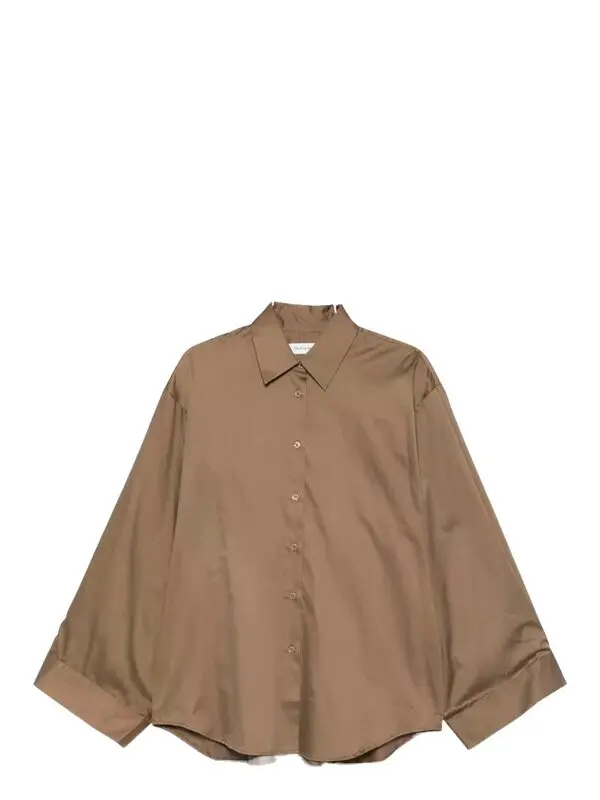 THE FRANKIE SHOP Button-up Shirt - Brown