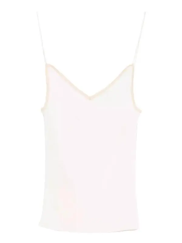 N°21 Knitted Camisole - White