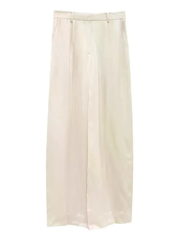 TOTEME Belted Trousers - Neutrals