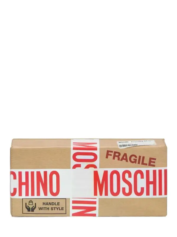 Moschino Clutch Bag - Brown