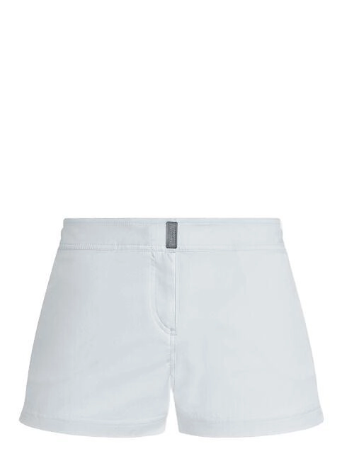 Vilebrequin Flat Belt Swim Shorts - White