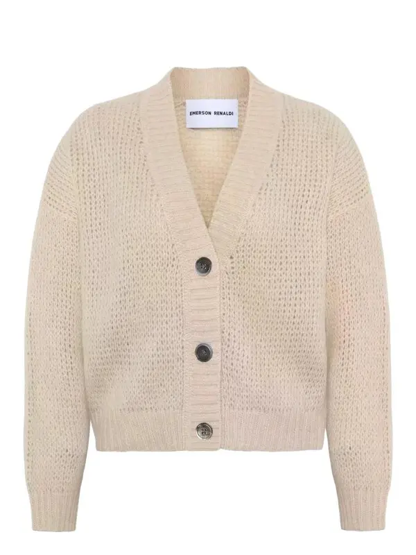 EMERSON RENALDI Button Cardigan - Neutrals