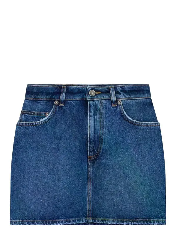 Dolce & Gabbana Denim Mini Skirt - Blue