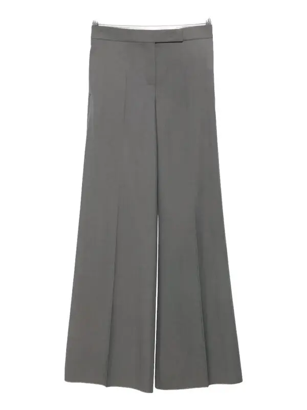 Max Mara Serio Wide Leg Trousers - Grey
