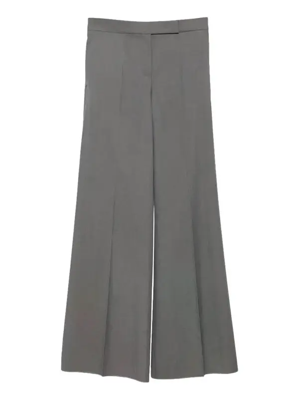 Max Mara Serio Wide Leg Trousers - Grey