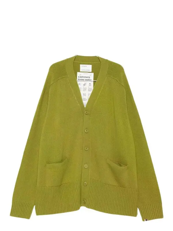 EXTREME CASHMERE X Taurus Pocket Cardigan - Green