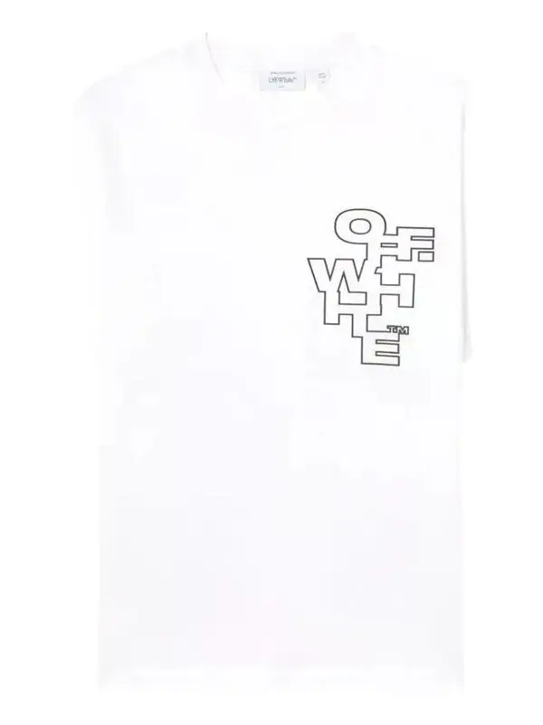 Off-White Outlined T-shirt - White