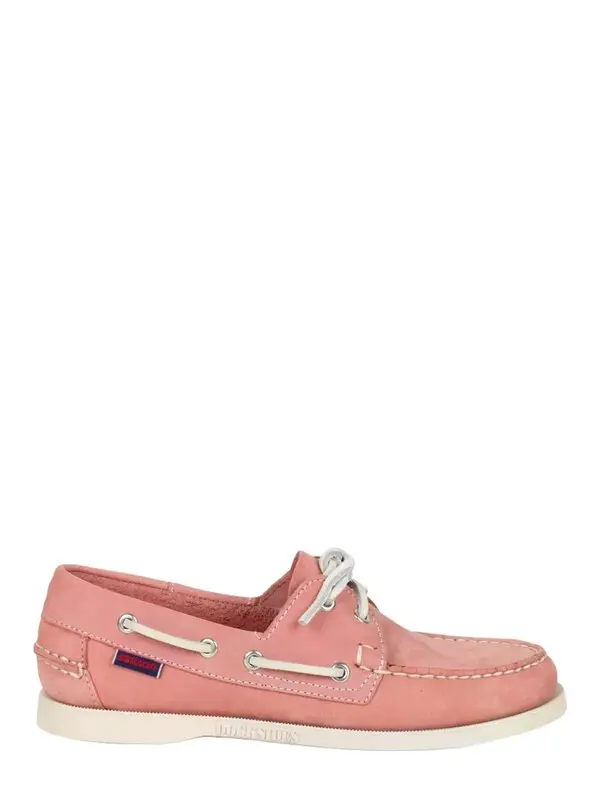 SEBAGO Nubuck Flat Loafers - Pink