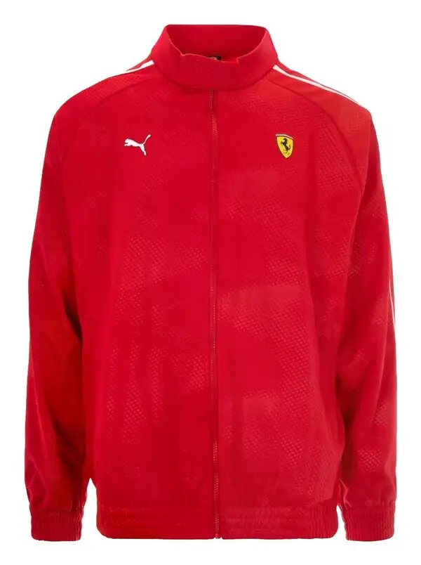 PUMA X Scuderia Ferrari Zip-up Track Jacket - Red