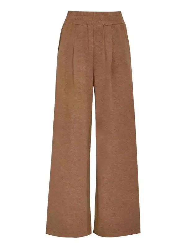 Varley Pleated Trousers - Brown