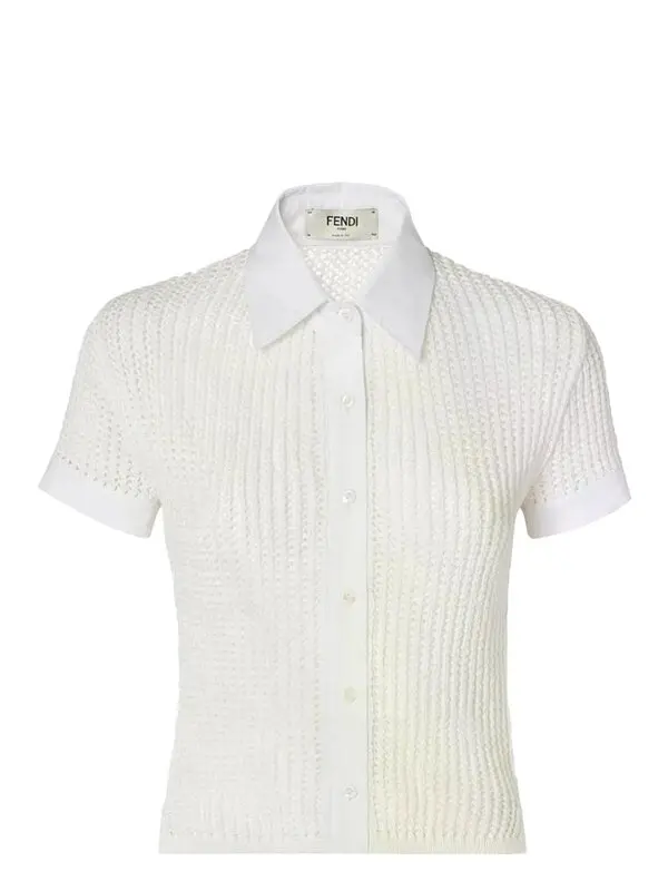 Fendi Short-sleeve Shirt - White