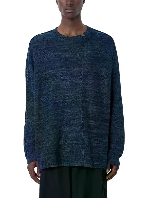 Yohji Yamamoto Long-sleeve Sweater - Blue