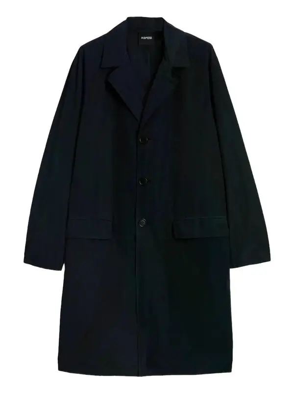 Aspesi Wool Coat - Blue