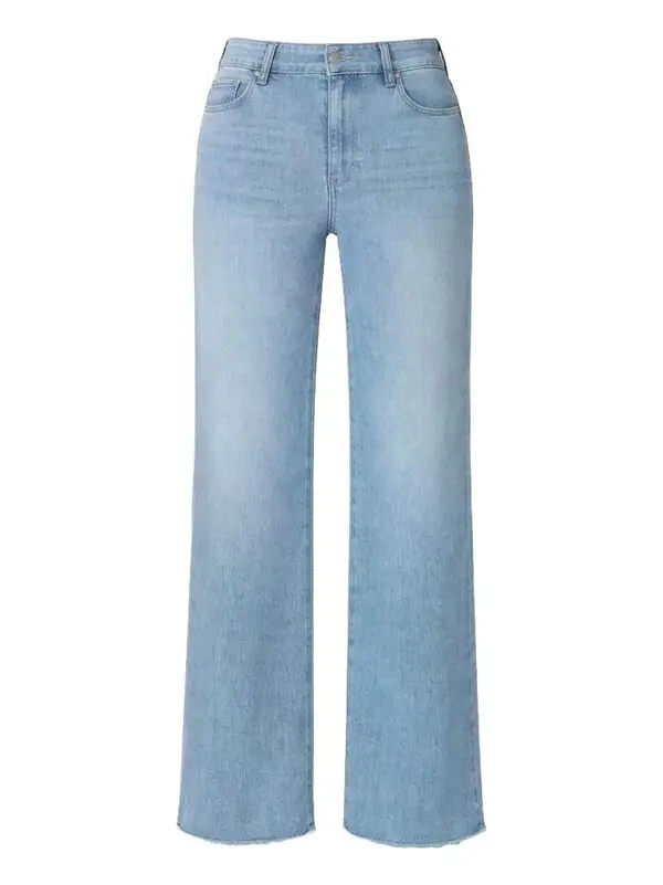 Paige Anessa Frayed Jeans - Blue