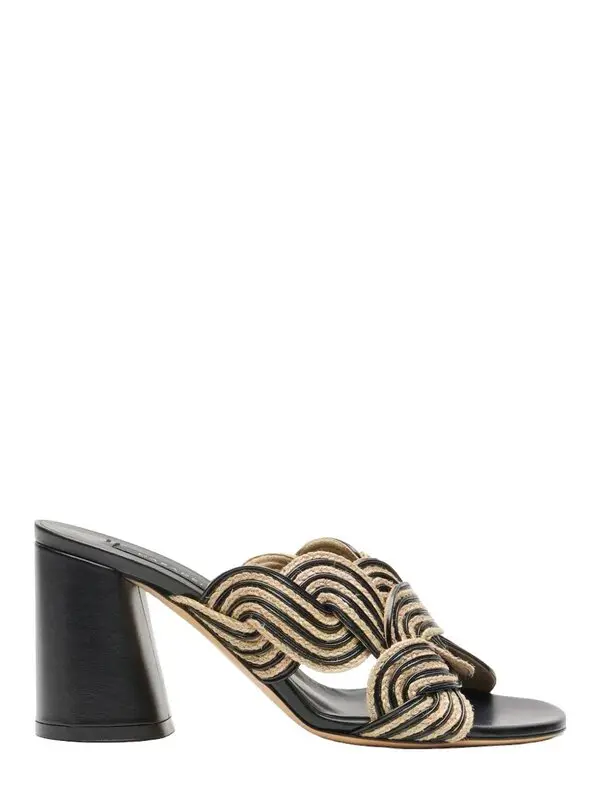 Casadei Thaiti Heeled Sandals - Black
