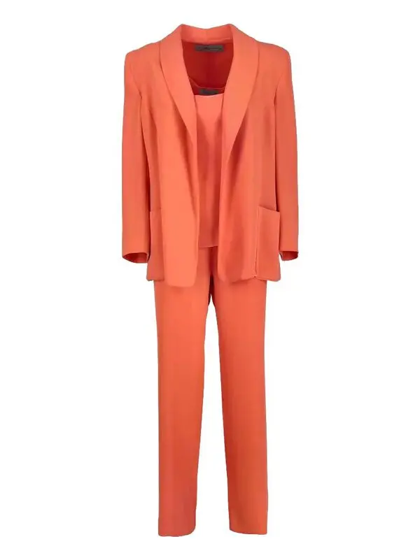 GENNY 1990s Three-piece Suit - Orange