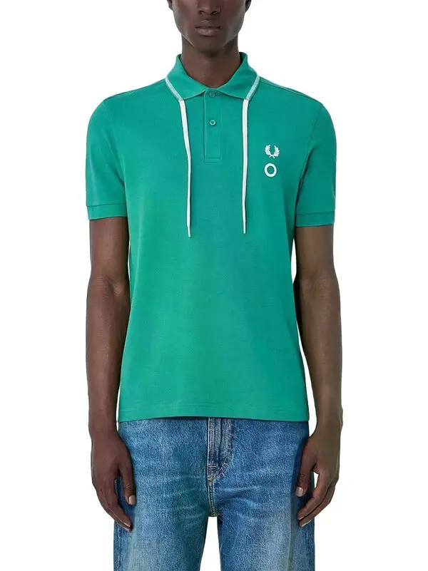 Fred Perry X Craig Logo-embroidered Polo Shirt - Green