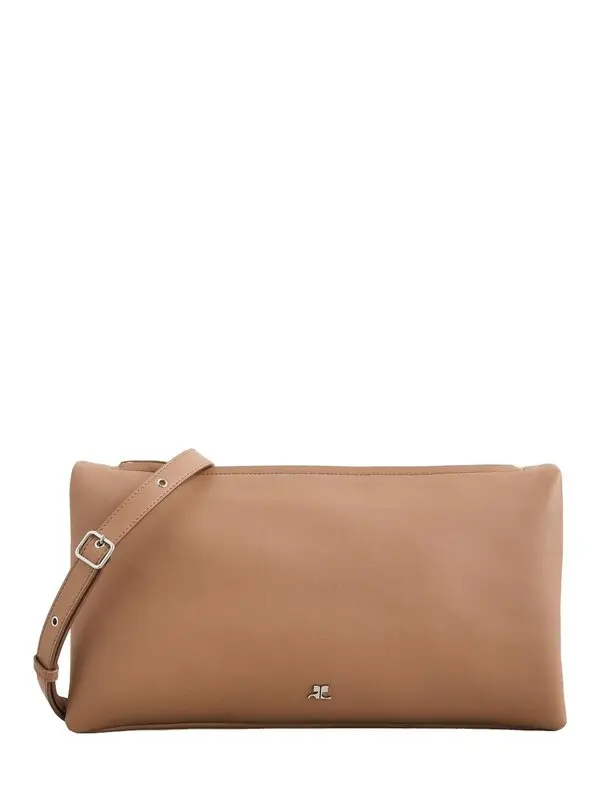 COURREGES Cuff Leather Bag - Bronze