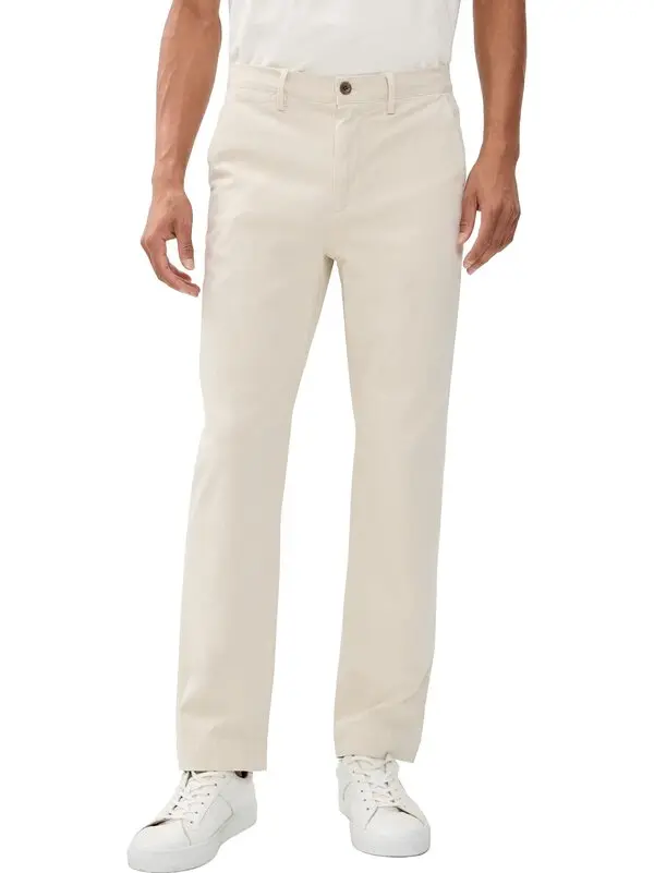 Ag Archie Straight Trouser Pants - Pumice