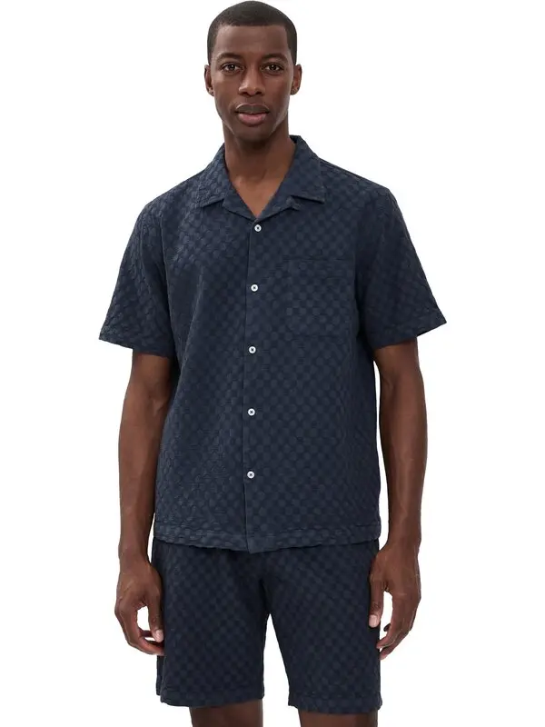 Universal Works Road Shirt - Navy