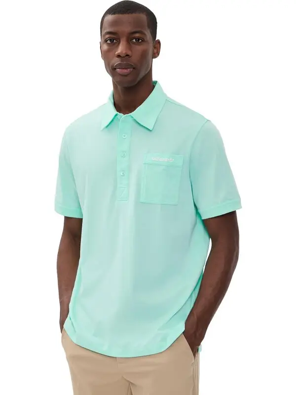Adidas Originals Pocket Polo - Clear Mint