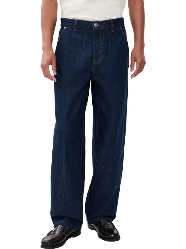 Ami Balloon Fit Jeans - Indigo