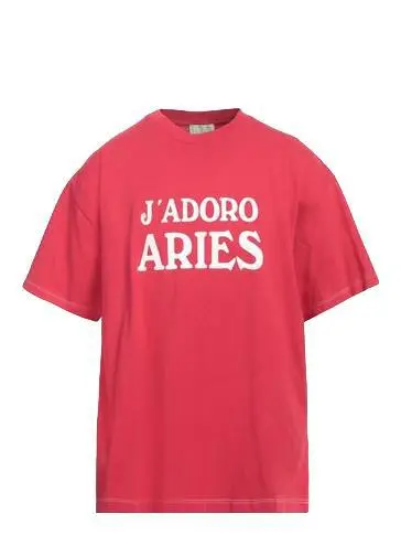 Aries T-shirt Size Cotton - Red