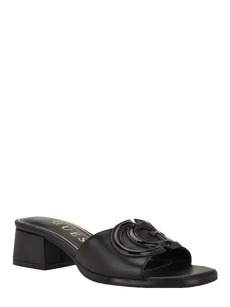 Guess Block Heel Sandal - Black 001
