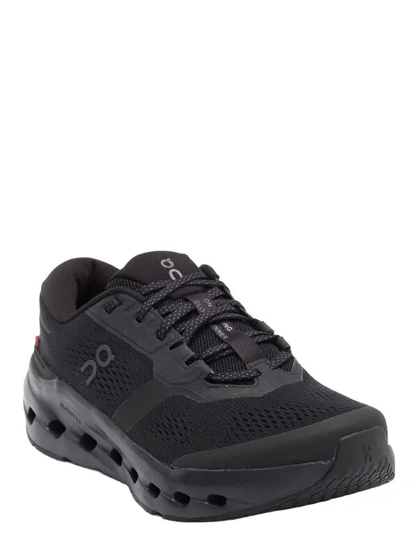 On Cloudrunner 3 Running Shoe - Black/black
