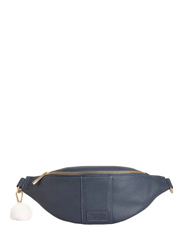 POM POM LONDON Bum Bag - Navy