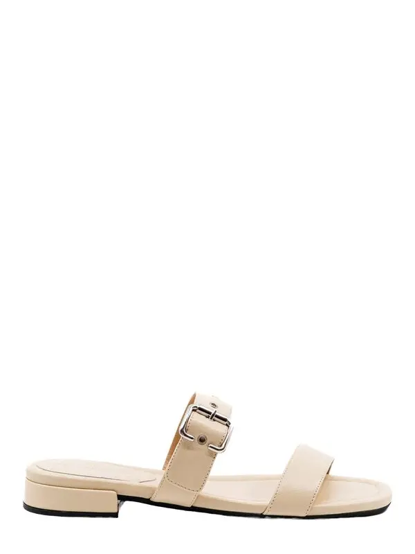 ANDREA GOMEZ Frida Leather Sandals - Off White