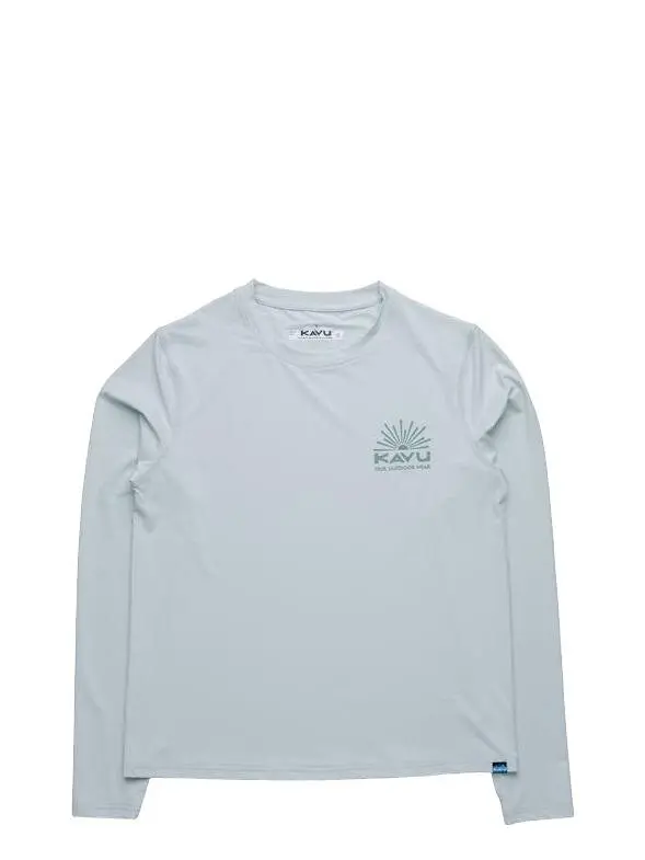 KAVU Sunlite Crewneck Top - Sky Mint