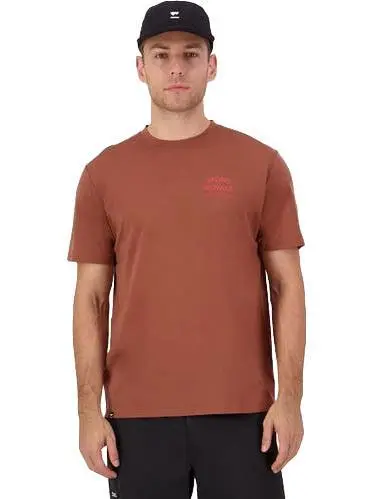 MONS ROYALE Icon Merino T-shirt - Cinnamon