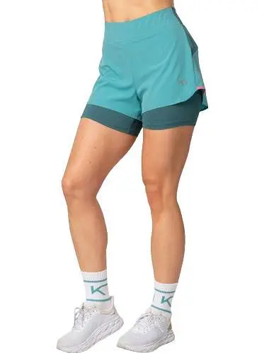 Kari Traa Mija Training Short - Blue Lagoon