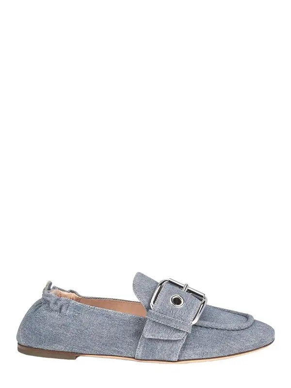 Agl Maya Embellished Loafer - Denim Effect
