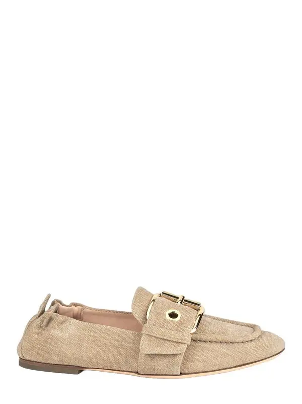 Agl Maya Embellished Loafer - Linen Effect