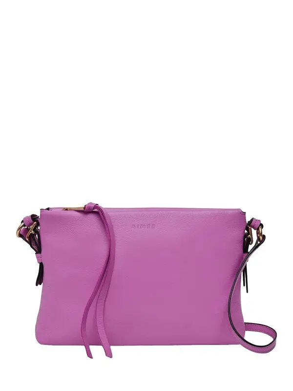 AIMEE Gramercy Leather Crossbody Bag - Bloom
