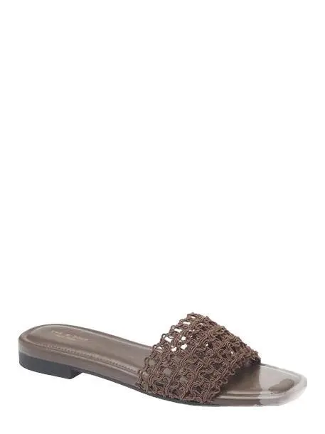 Rag & Bone Ellie Slide Sandal - Dark Mocha Mesh