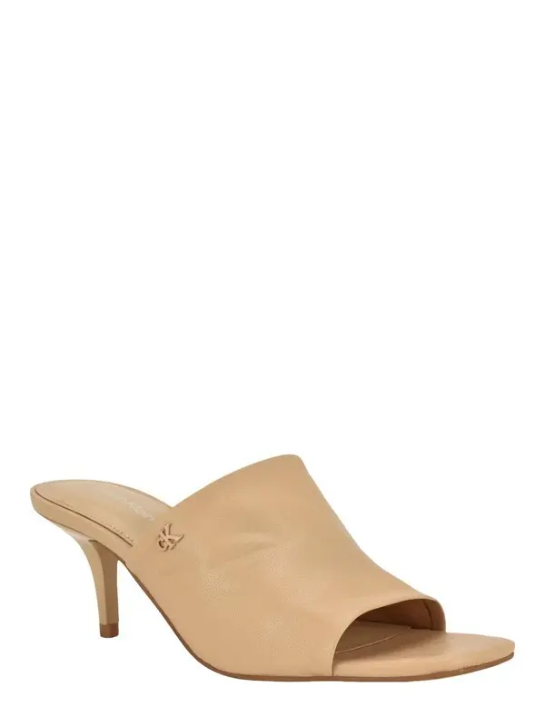 Calvin Klein Chaney Sandal - Light Natural Leather