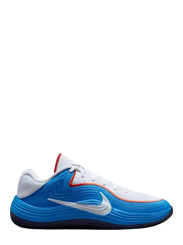 Nike Precision Low - White/light Photo Blue/picante Red