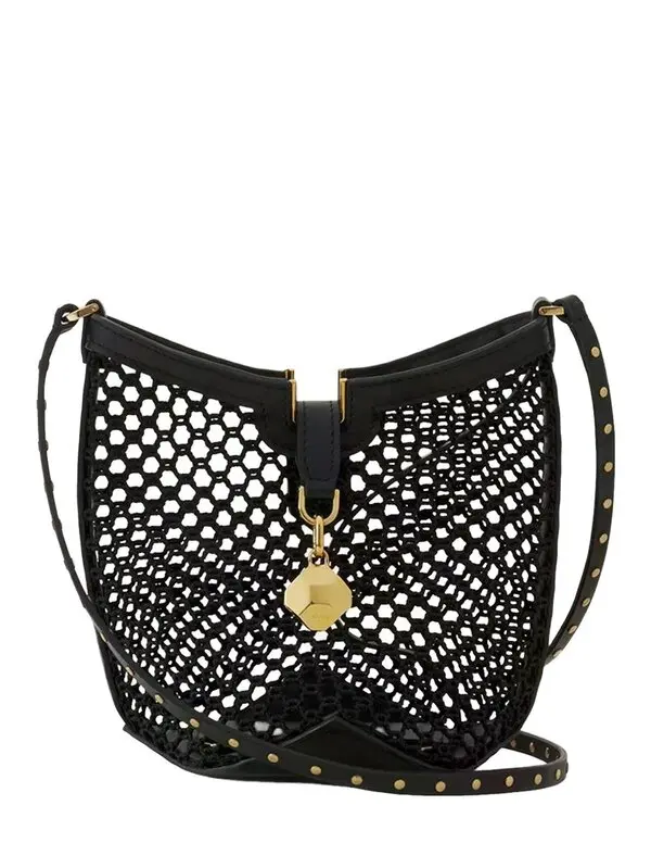 LANVIN Studded Bucket Bag - Black