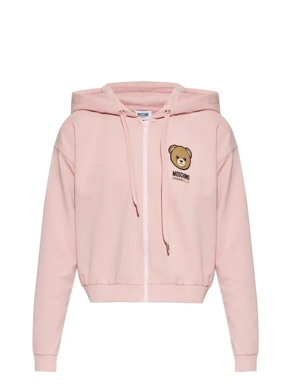Moschino Sweatshirt With Logo - Pink