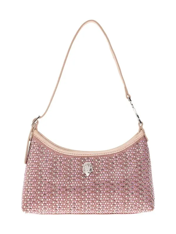 Kurt Geiger Embroidered Shoulder Baguette - Pink