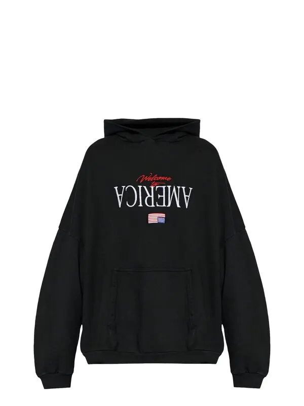 WILLY CHAVARRIA Oversized Sweatshirt - Black