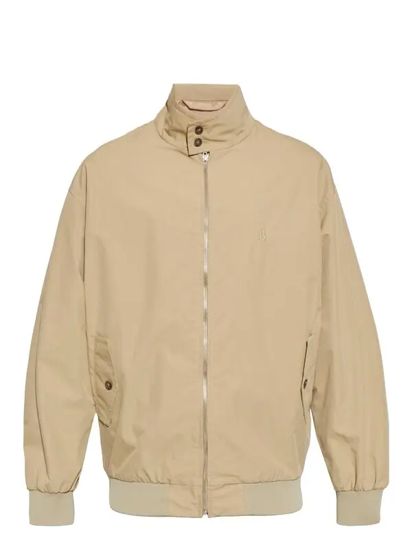 MAISON MARGIELA Jacket With A Stand-up Collar - Beige