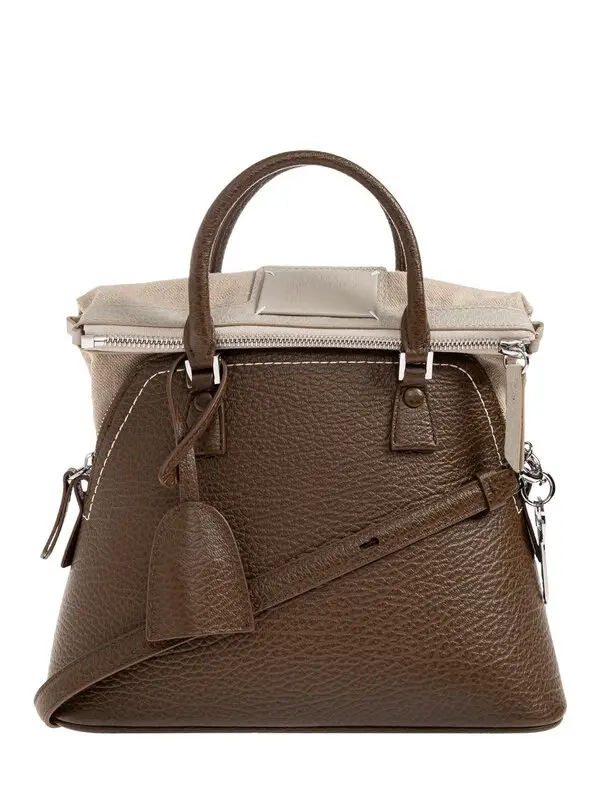 MAISON MARGIELA 5ac Classique Mini Handbag - Brown