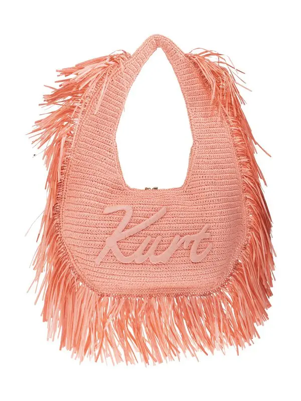 Kurt Geiger Large Hobo Shoulder Bag - Pink