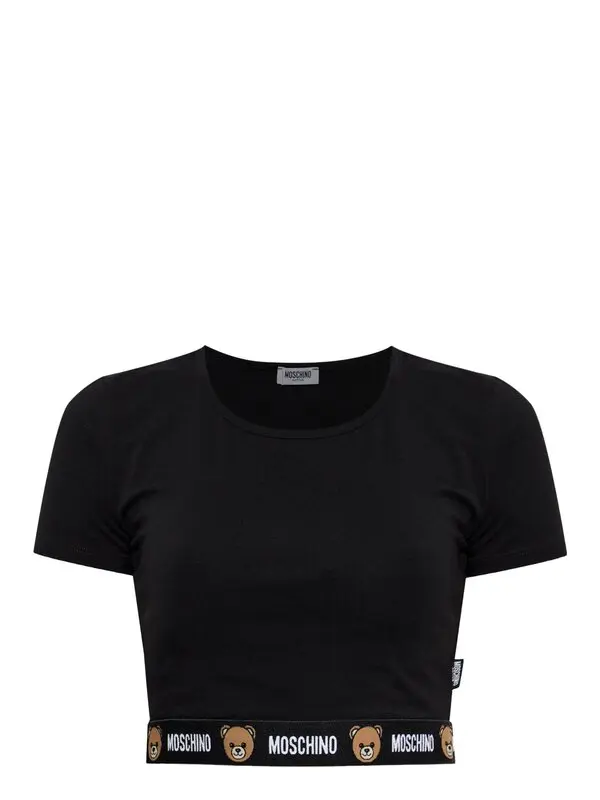 Moschino Short Top - Black