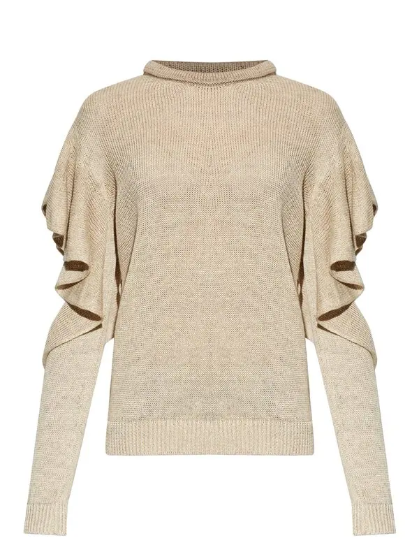 Moschino Linen Sweater - Beige